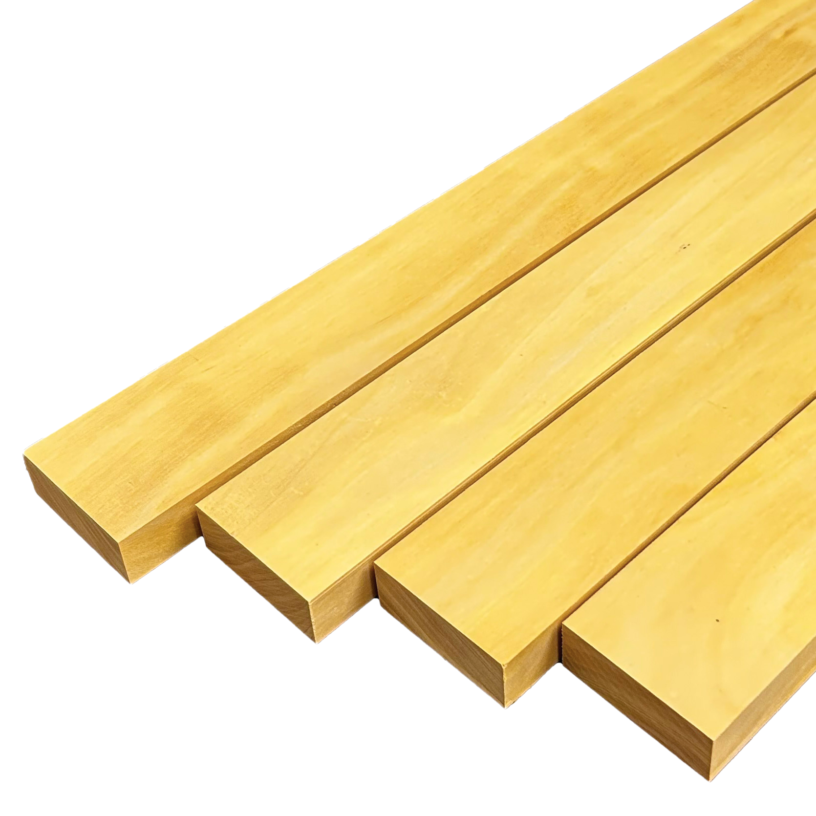 Yellowheart Lumber Boards 3/4